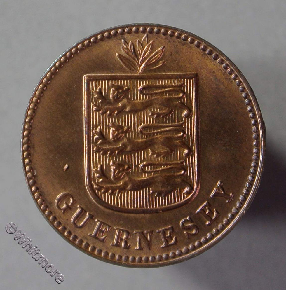 Coins of the Bailiwick of Guernsey | UK | Whitmore coins Tokens and Me