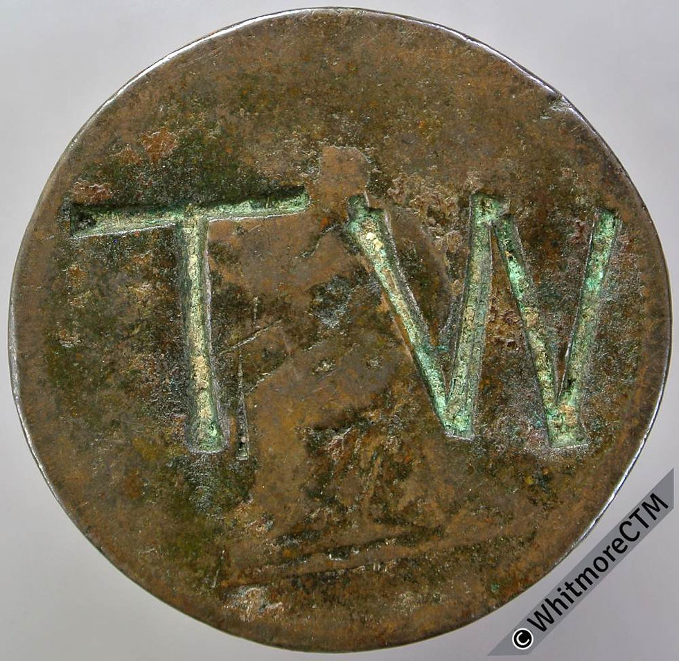 Countermarked coin tokens | UK | Whitmore Coins Tokens and Medals