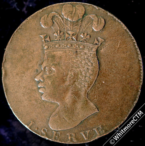 1788 Barbados Penny Prid# 14 | whitmore