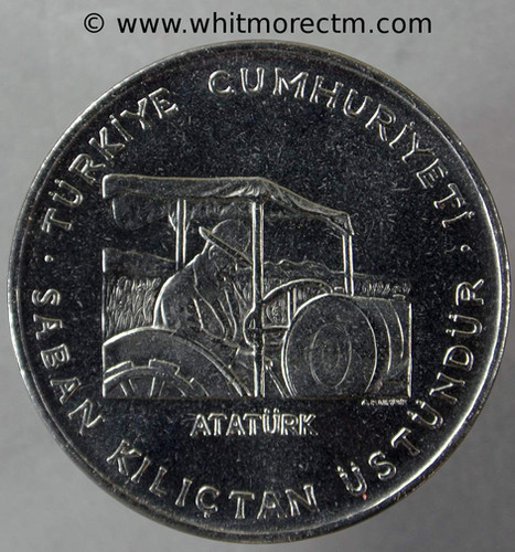 1970 Turkey 2½ Lira FAO - Y118 | whitmore