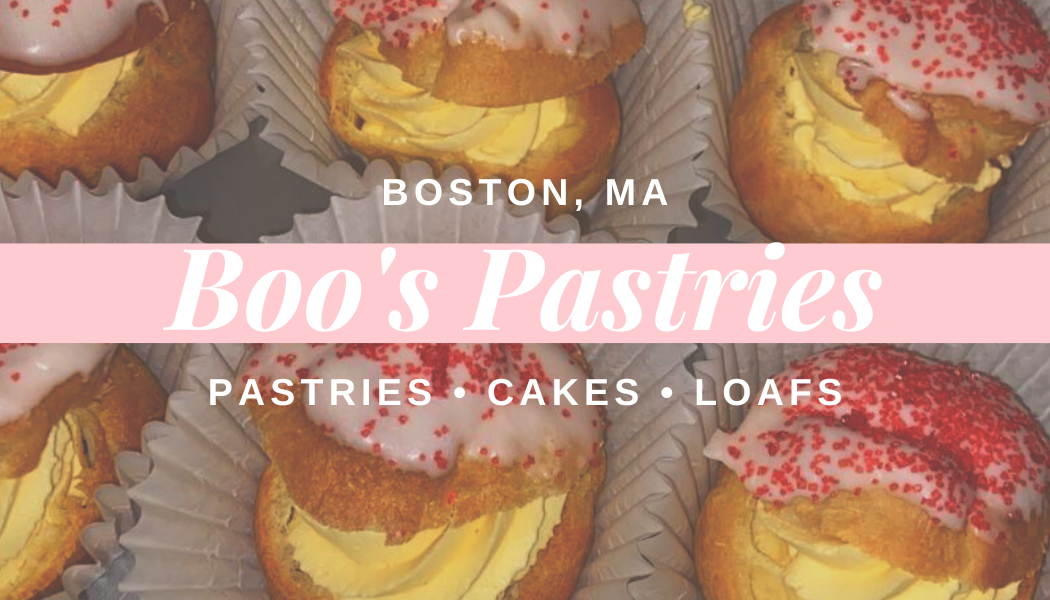 Boo's Pastries Main Menu | Boo's Pastries