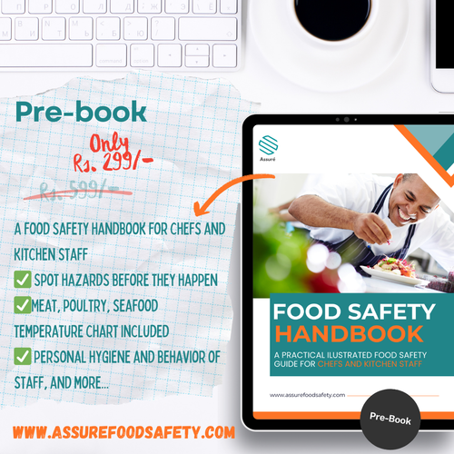 Handbook on Food Safety for chefs and Kitchen staff | Assuré Food Safety