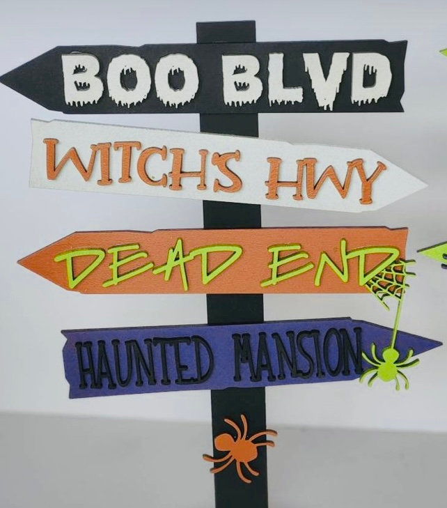 Halloween Spooky Signs | starfishdesignsfl