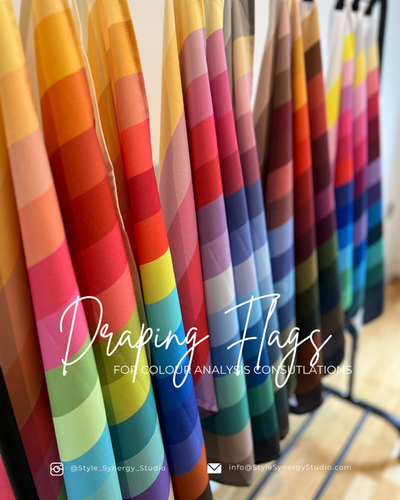 Colour Analysis Consultation Draping Flags (Individual Flags) | Mysite