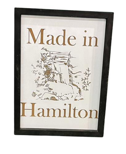 Laser Engraved Sign--Made in Hamilton | TheCreative Workshop