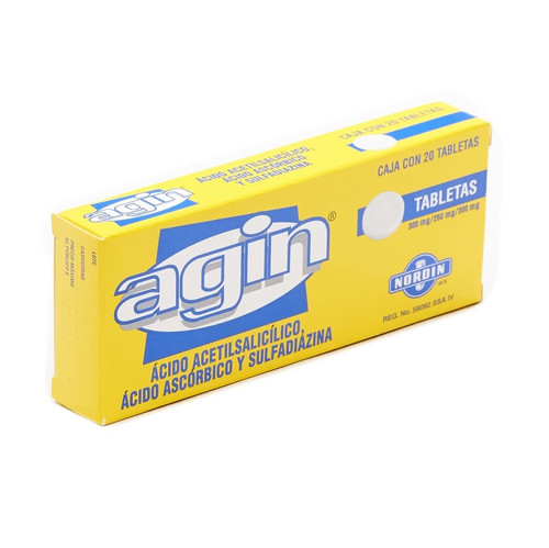 AGIN CON 20 TABLETAS | JMP