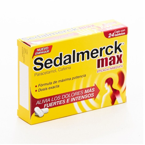 SEDALMERCK MAX CON 24 TABLETAS | JMP