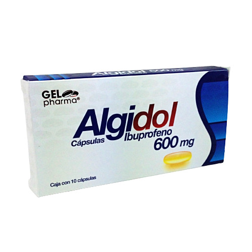 IBUPROFENO 600MG C/10 CPS. (ALGIDOL) | JMP