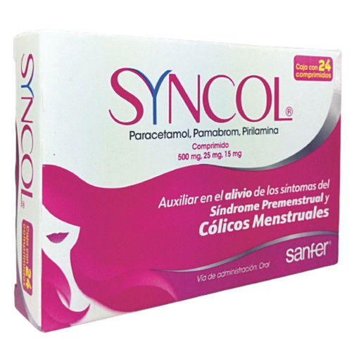 SYNCOL PASTILLAS CON 24 COMPRIMIDOS | JMP