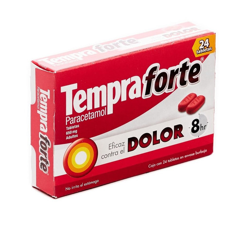 TEMPRA FORTE 650 MG. C/24 TABS. | JMP