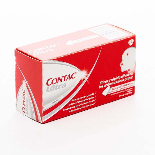 CONTAC ULTRA C/12 TABLETAS | JMP