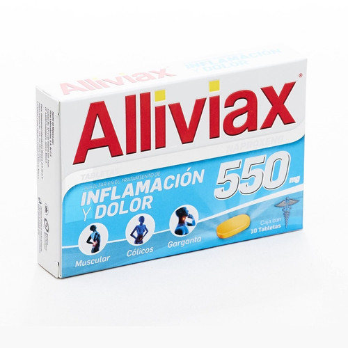 ALLIVIAX C/10 TABLETAS 550 MG. | JMP
