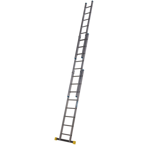 Werner Trade Pro D-Rung Extension Ladder 2.42m Triple | Valentine ...