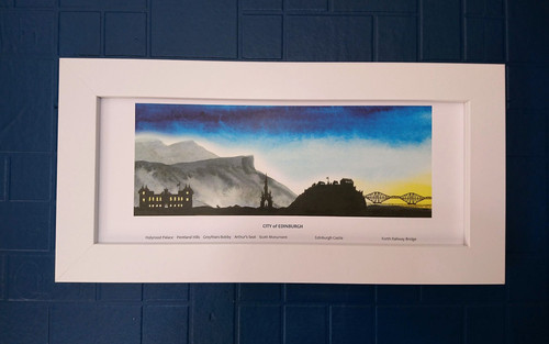 Edinburgh Skyline | Carloway Hand Crafts