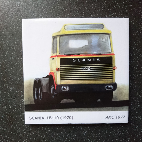 Classic Truck Coasters | Carloway Hand Crafts