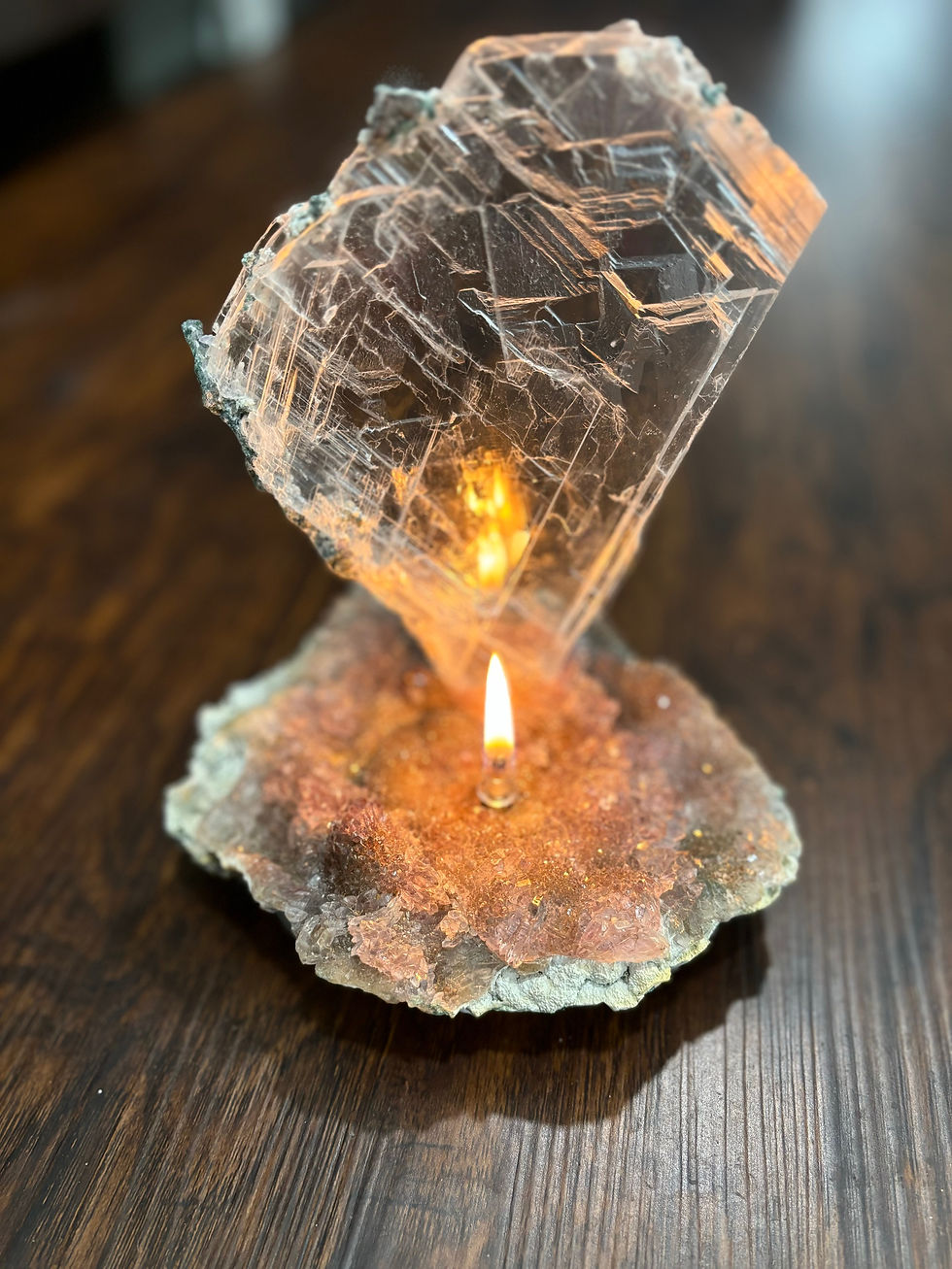 SHOP NOW | Light of Mine Rock Candles