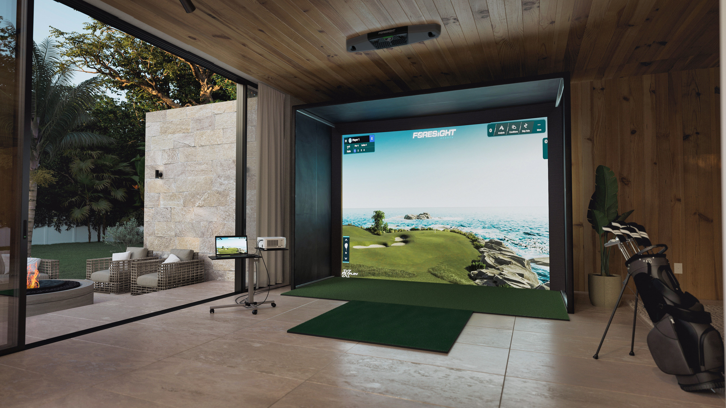 FORESIGHT GOLF SIMULATORS | pcbuggies