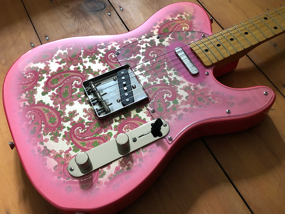 1996 Fender Pink Paisley Telecaster | James Burton | God's Own Guitars
