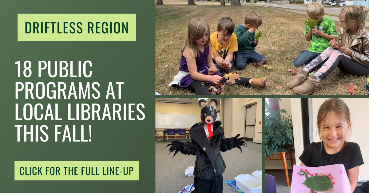 Driftless Region - Fall Programs | Happy Dancing Turtle