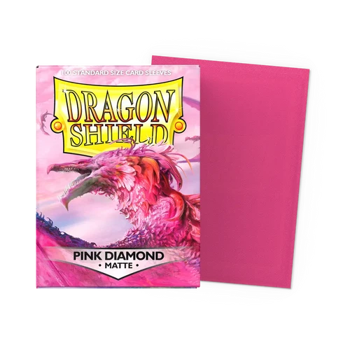 Pink Diamond - Matte Sleeves - Standard Size | Don Quixote TCGS