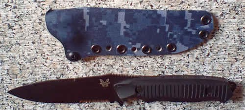 Navy Digicam sheath for a Benchmade Nimravus 140 / 141 | primaloptions
