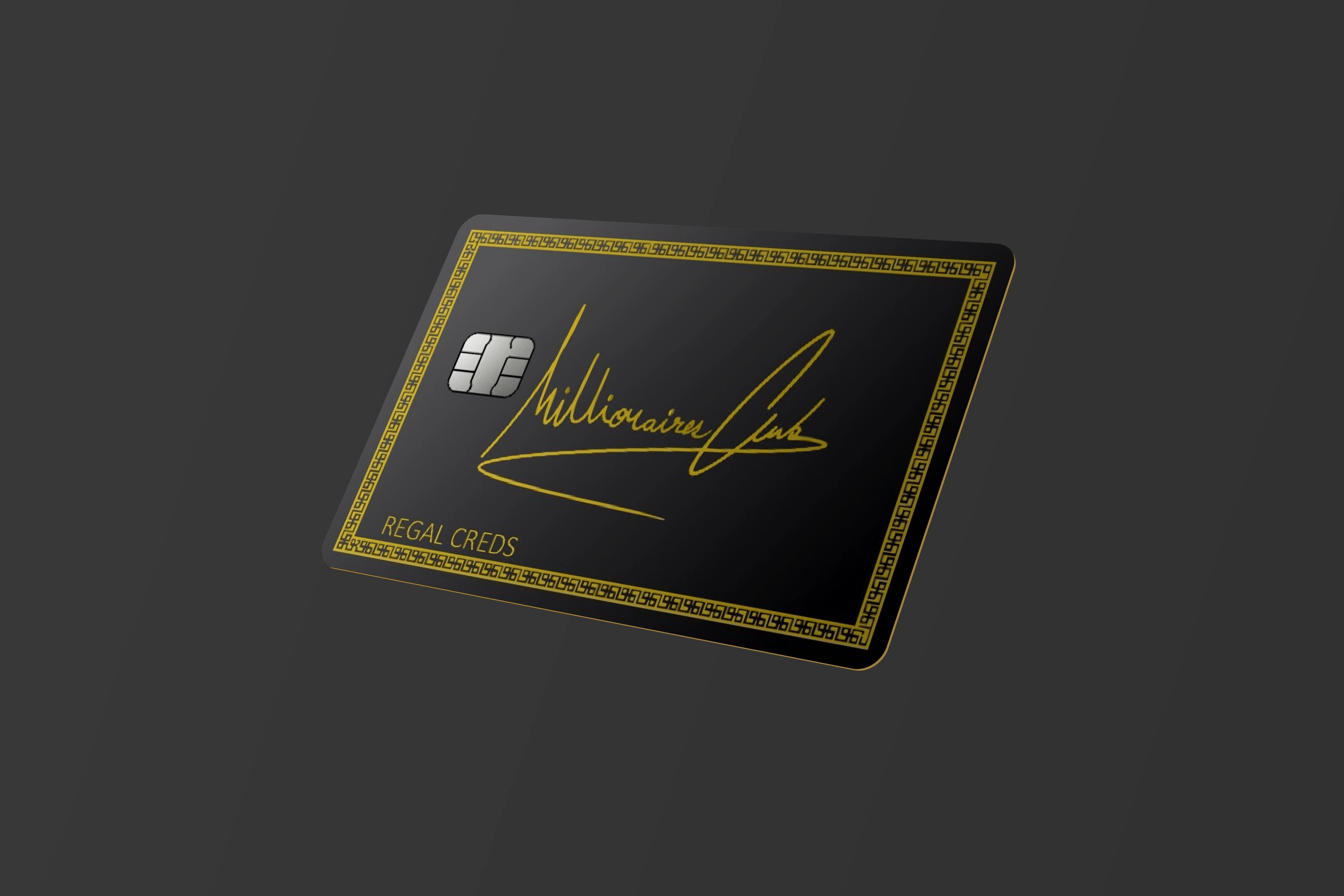 The 'Millionaire's Club' Card | Titan Cards