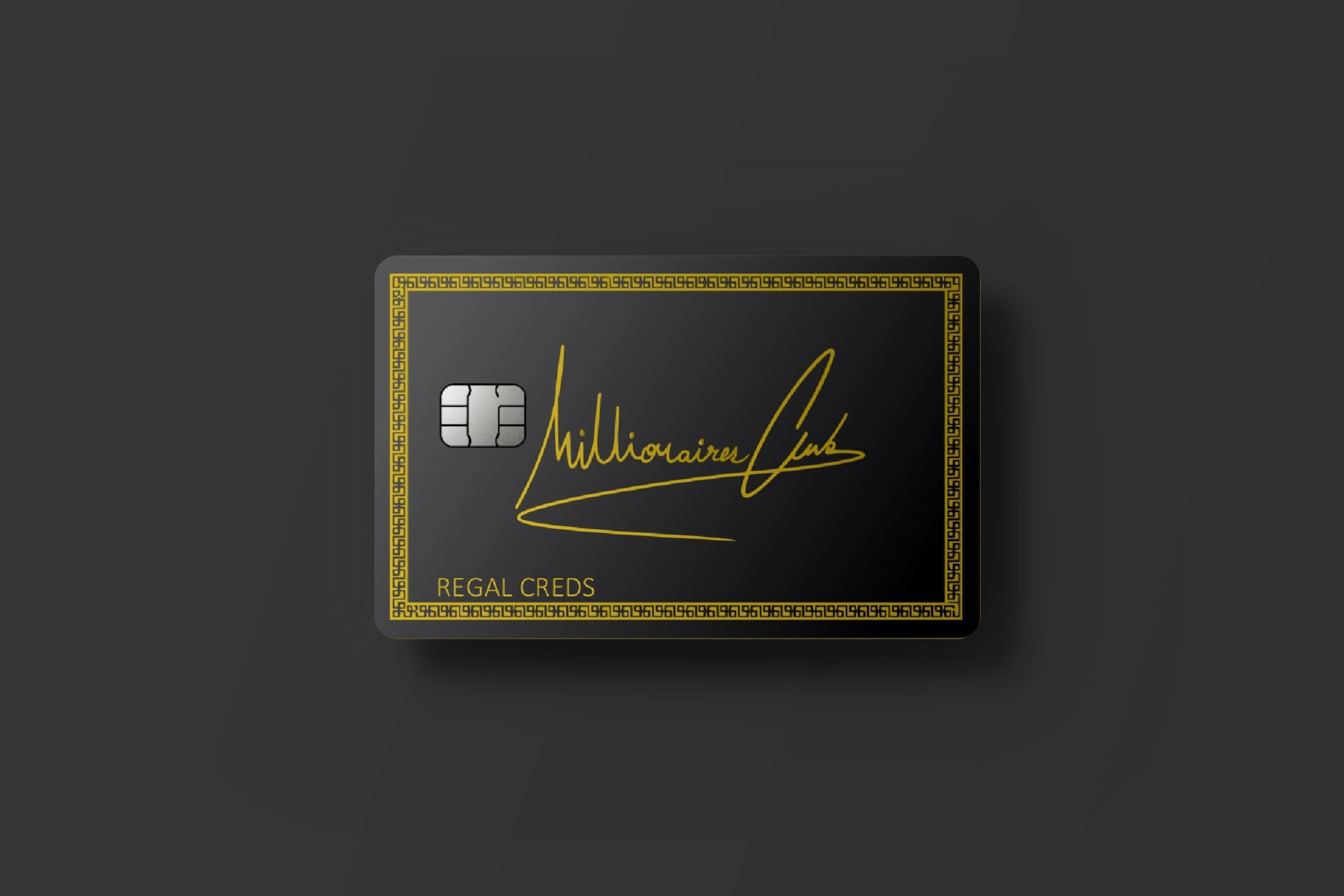 The 'Millionaire's Club' Card | Titan Cards