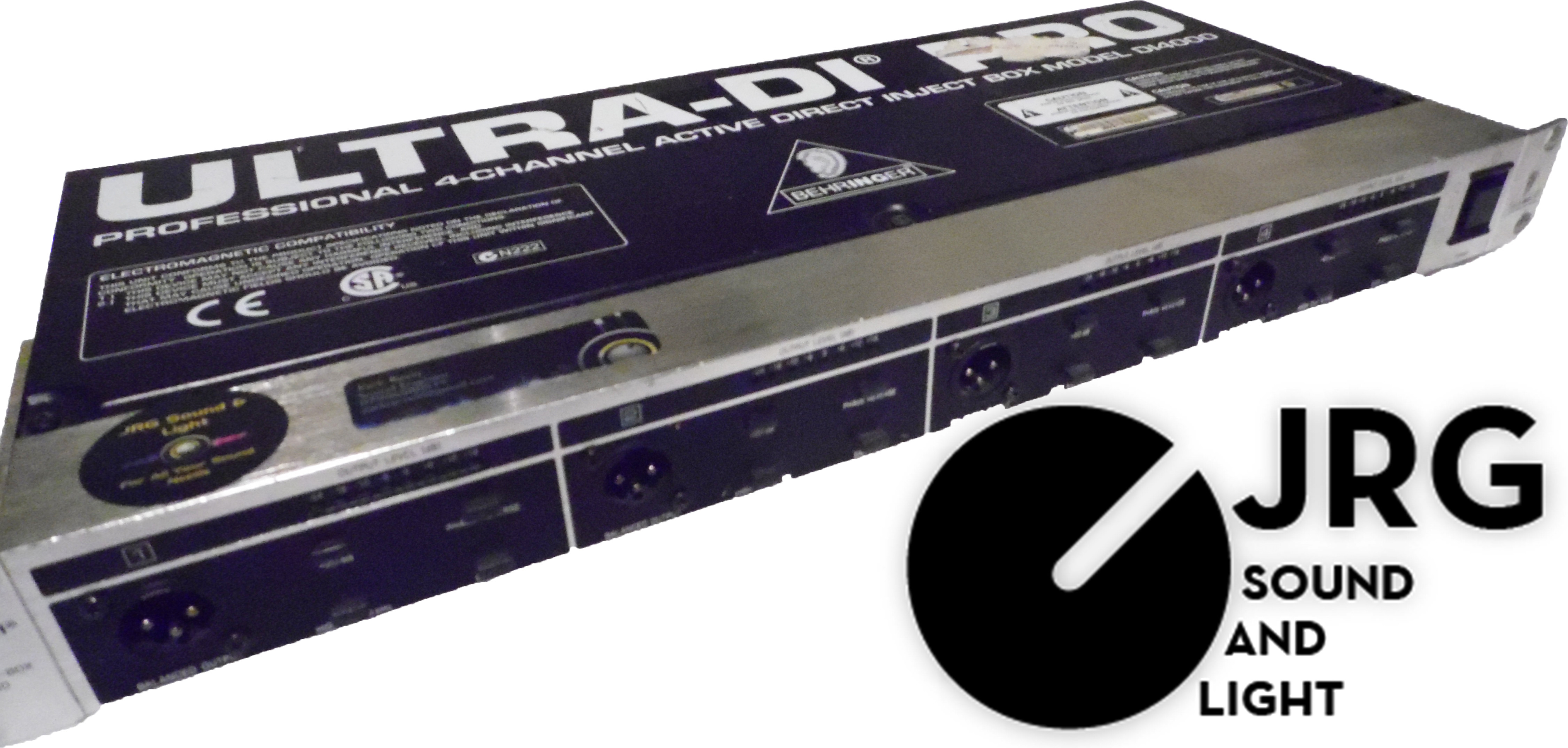 JRG Sound & Light Ltd Equipment Hire | Portsmouth | Behringer Ultra-DI Pro