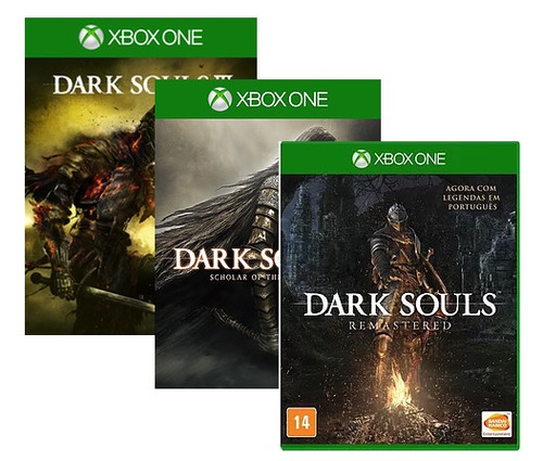 Dark Souls: Trilogy Collection (Off-line) ENVIO IMEDIATO! | Cinza Games