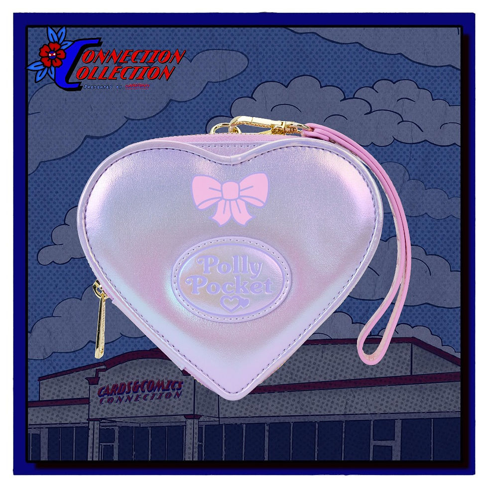 Polly Pocket Compact Playset Figural Zip Around Wallet | Cards and Comics