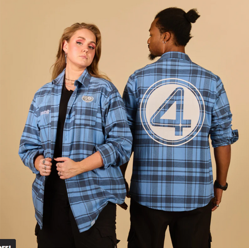 Fantastic Four Flannel | Cards and Comics