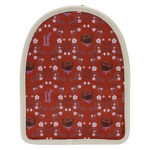 Loungefly Cream & Red Floral Light-Up Mini Backpack Bag Organizer ...