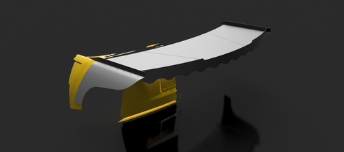 Corvette C6 Drag Wing | LPRacing