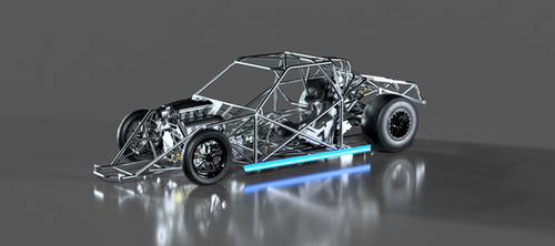 78-87 G-Body 25.2 Chromoly Chassis | LPRacing