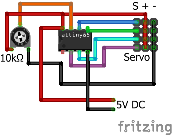 ATtiny85 Servo Tester | Digital Multi Channel Servo Tester