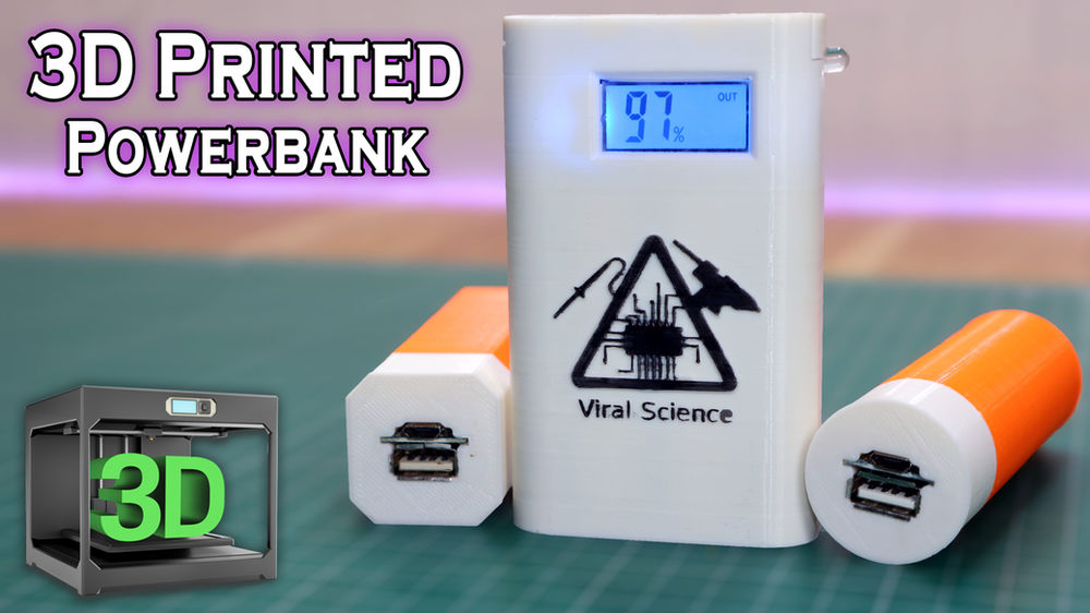 How to make 3D Printed Powerbank
