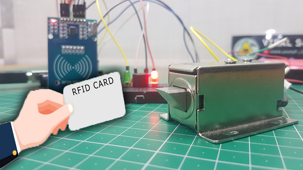 Arduino RFID Solenoid Lock