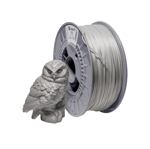 Nobufil PETG Aluminium Grey Filament 1 kg 1.75mm | nobufil