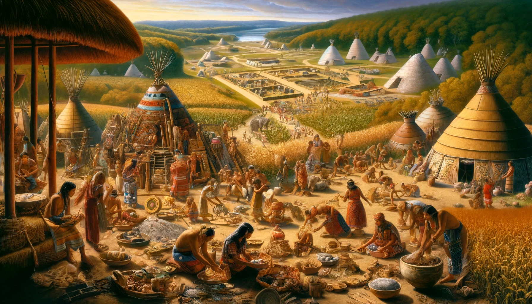 Lesson Plans of Ancient America: The Adena and Hopewell Cultures