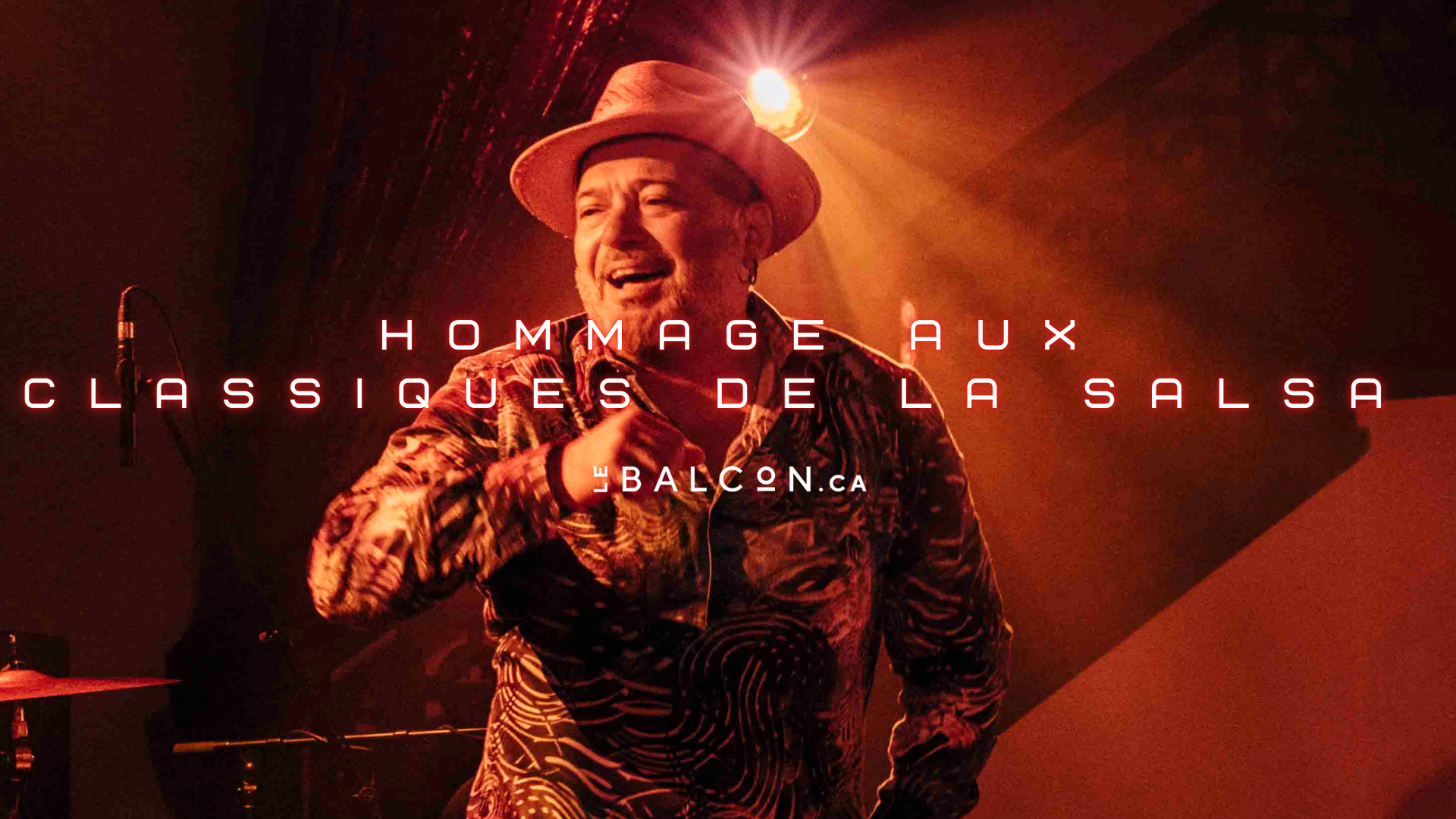 Hommage aux classiques de la Salsa | Carlos Placeres | Le Balcon