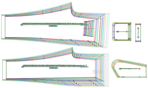 A-98-Men's Track Pant Sewing Pattern | Leean Patterns