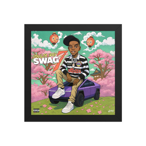 Soulja Boy "Swag 7" Framed Poster | Soulja Boy