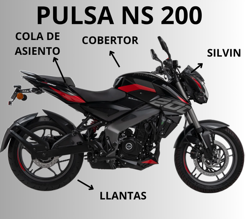 Repuestos Pulsar NS 200 | Partes Racing | Envío a Todo el País