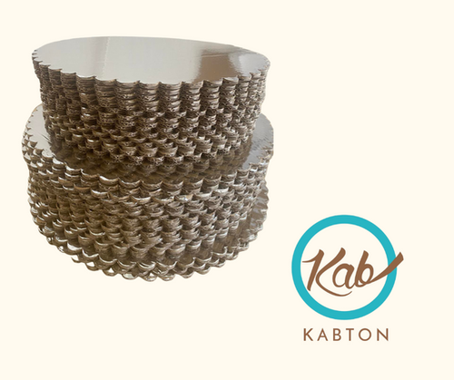 Paquete 10 bases pastel redondo 10 cm | KABTON Bases pateles