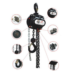 Heavy Duty Chain Pulley Block with Monorail Trolley | Tacklers