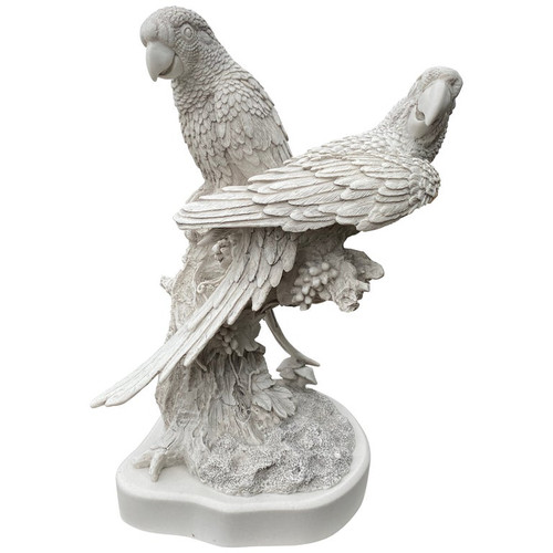 Pair of Parrot Sculptures - 20th Century | MD LEWIS ANTIQUES