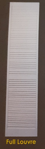 Samba Pair Full Louvre Closet Doors | Central Interior