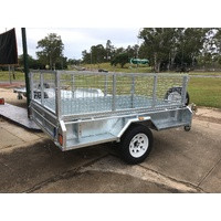 8 x 5 - 1.4T - Premium Hi-Side Heavy Duty Tilting Box Trailer ...