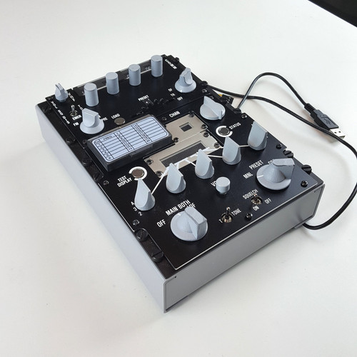 VHF1,UHF Radio Control Panel | Cockpit-VR