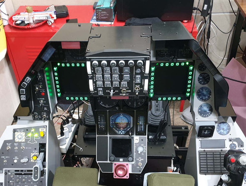 F16_Front_Console_set(Shipping included) | Cockpit-VR